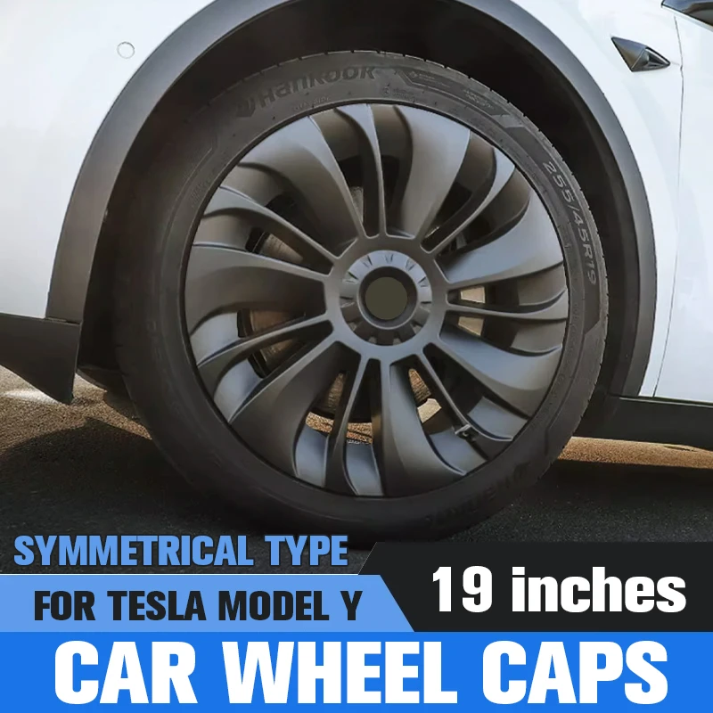 4pcs Hubcap Performance Automobile Accessories For Tesla Model Y ...