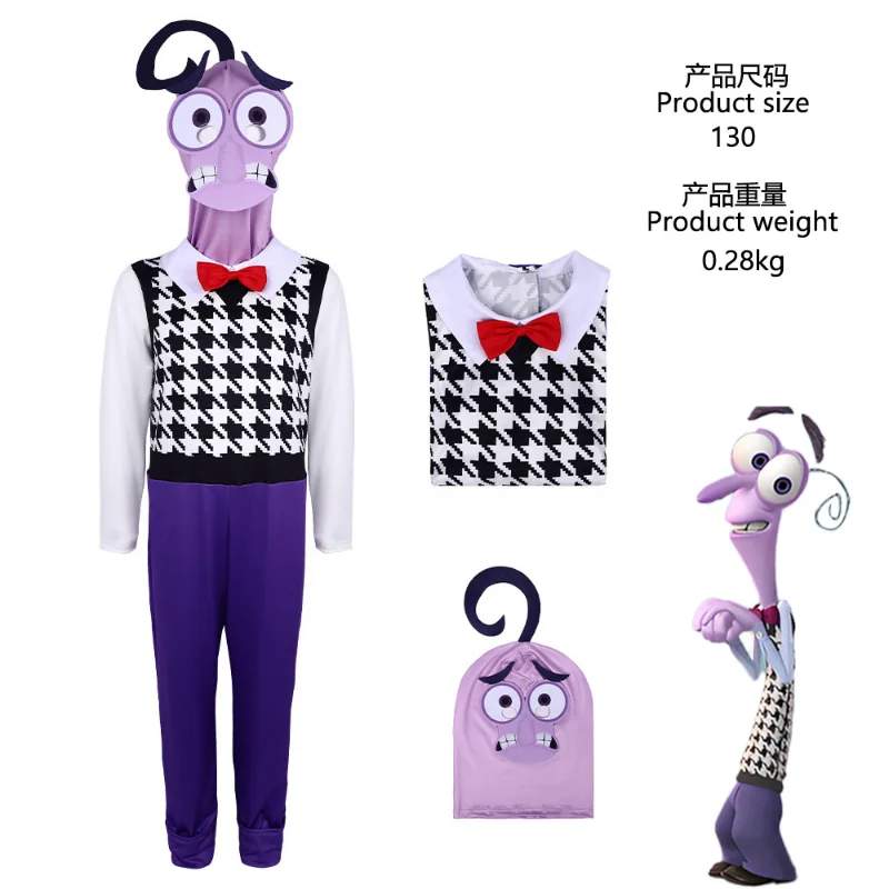 Disfraz de cosplay de la película Disney Inside Out 2 para niños ...