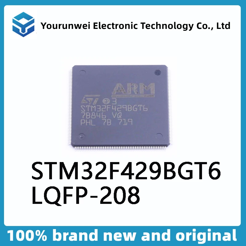 New-original-STM32F429BGT6-LQFP208-ARM-microcontroller-MCU-IC-chip ...