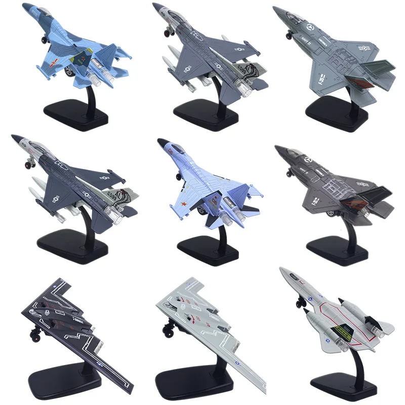 4D-NEW-ARRIVAL-1-144-F16-Fighter-B2-Assembly-Toy-Model-Plastic-Aircraft ...