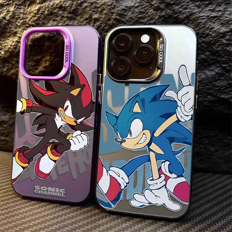 Cartoon Sonic Design Matte Hard Phone Case for S20 FE (6)