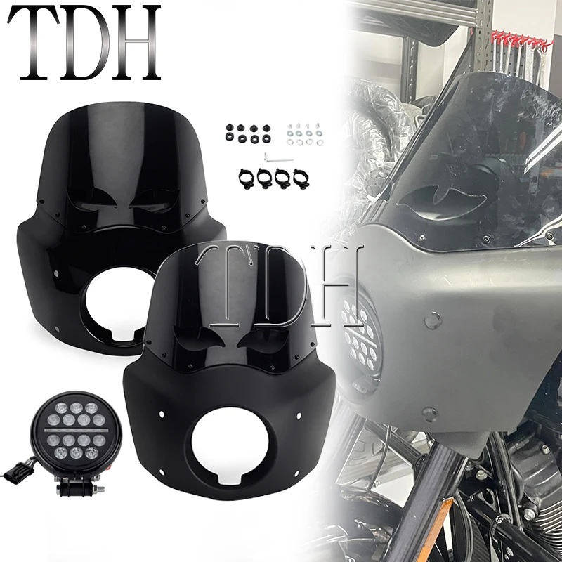 Front-Head-Light-Windshield-Windscreen-Headlight-Cowl-Fairing-For ...