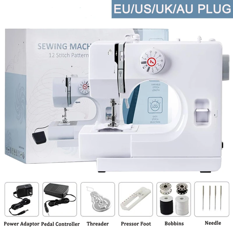 Household-Sewing-Machine-Portable-Electric-Sewing-Machines-with-12 ...