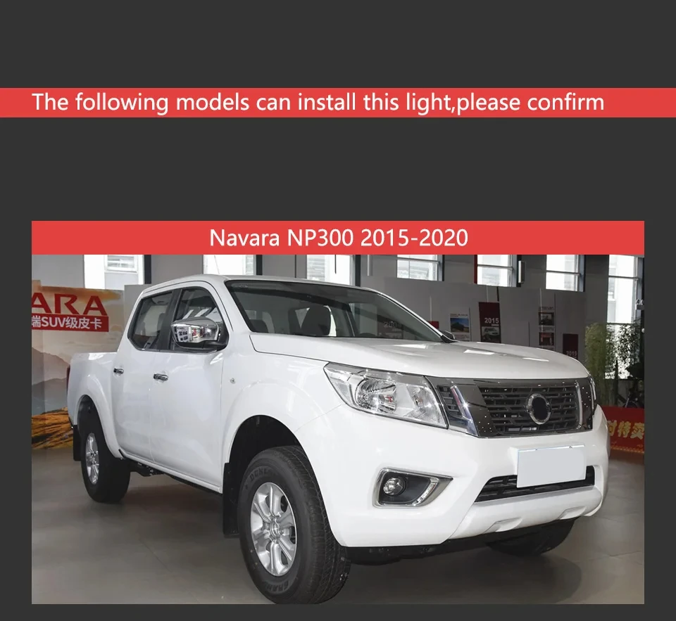 Car Styling Head Lamp for Navara NP300 LED Headlight 2015-2020 ...