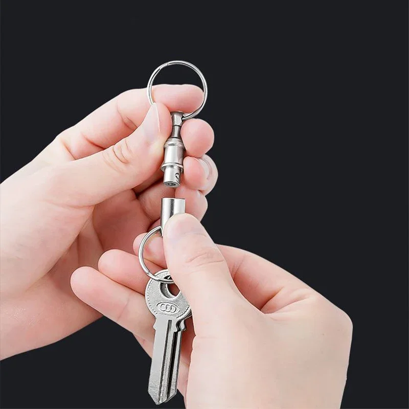 2-3-5-pcs-Quick-Release-Detachable-Pull-Apart-Key-Rings-Keychains ...