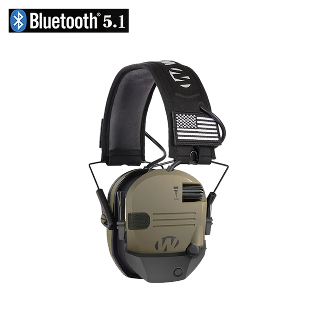 5.1 Bluetooth Anti-noise Shooting Headset Electronic Shooting Earmuffs ...