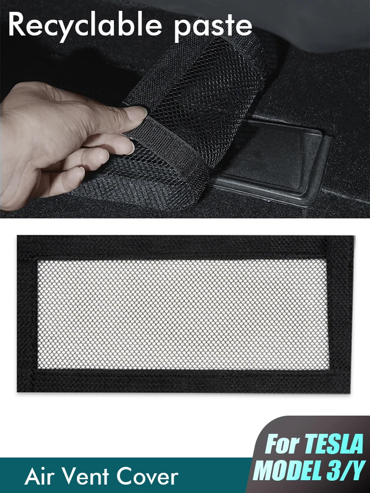Cubierta-protectora-de-salida-de-aire-de-coche-para-Tesla-Modelo-3 ...