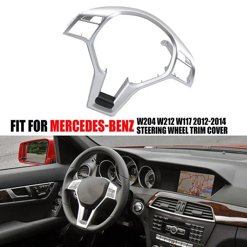 Car-Steering-Wheel-Frame-Trim-Cover-For-Mercedes-For-Benz-C-E-CLA-CLASS ...