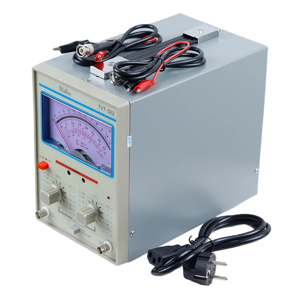 TVT-322-Dual-Channel-Milivoltmeter-Double-Needle-Millivoltmeter-New ...