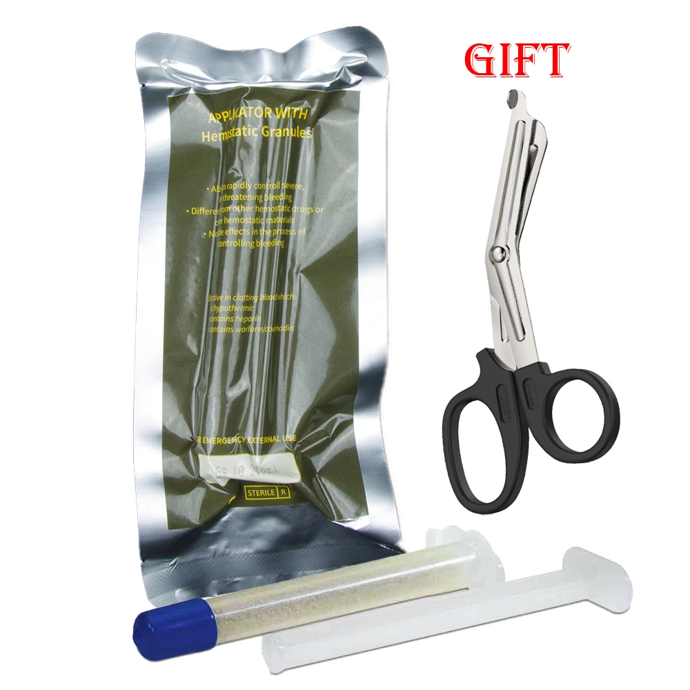 6g Chitosan Powder Applicator With Fast Hemostatic Granule Bandage ...