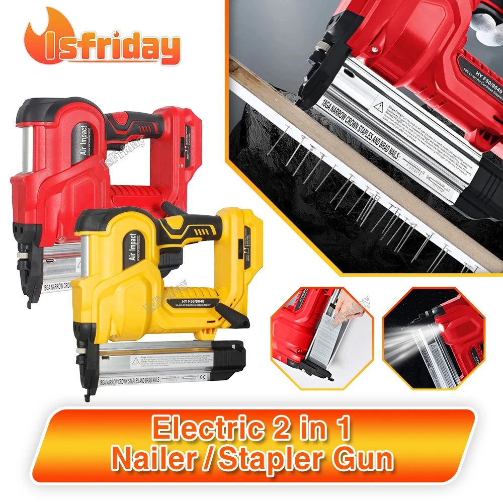 18V-Cordless-Electric-2-in-1-Nailer-Stapler-Gun-with-200pcs-F50-and ...