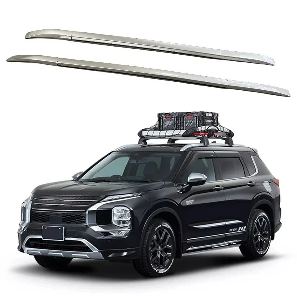 2PCS Roof Rail Racks Fits For Mitsubishi Outlander 2022-2026 Cross Bars ...