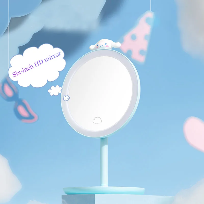 Sanrio Minisoled Kawaii Cinnamoroll Dresser แต่งหน้ากระจกประณีตกระจก ...