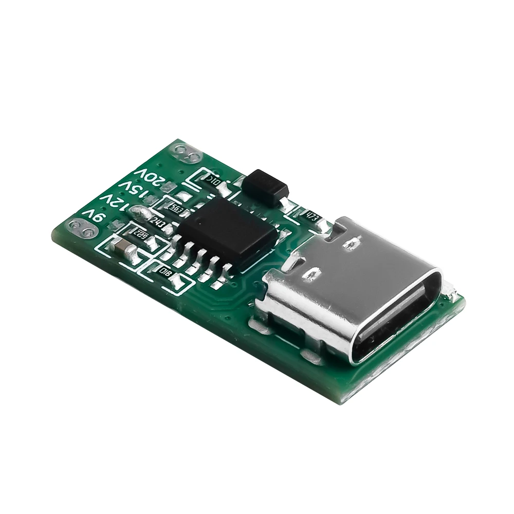 Generic Usb C Pd Trigger Board Module Pdqc Decoy Board Fast Charge Usb Type C To 12v Dc Boost