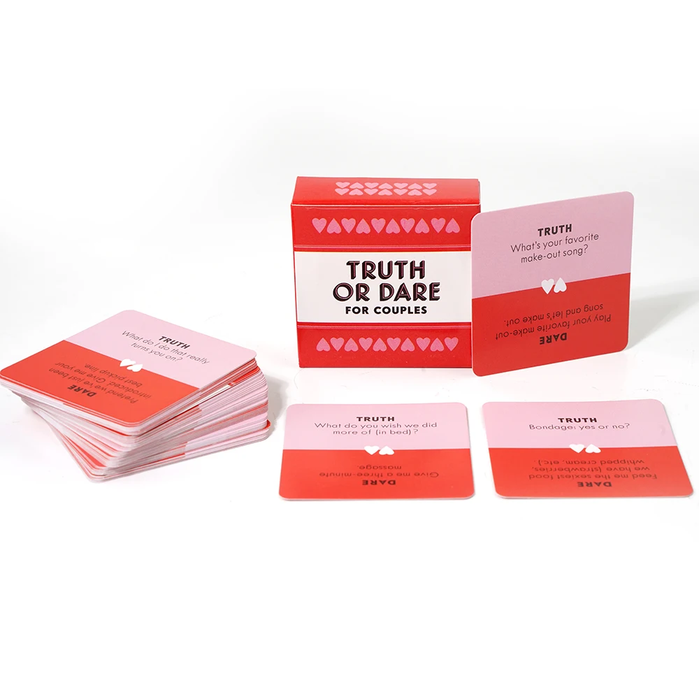 Generic Truth Or Dare For Couples Card Game Drunk Couples Drinking ...