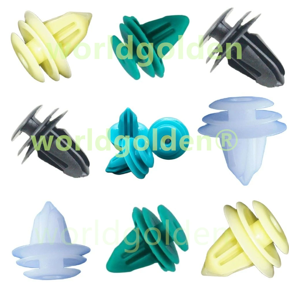 worldgolden 100pcs trim Board Retainer for Toyota#90467 10161 ...
