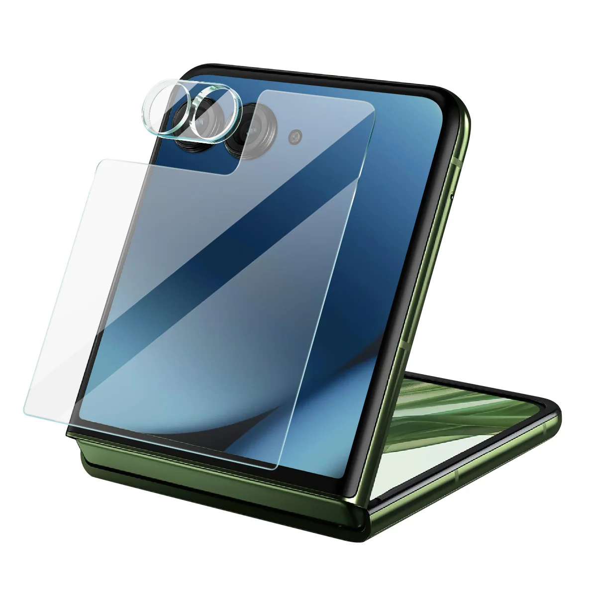 For Moto Razr 60 Ultra Glass IMAK Lens + Back Glass Screen Protector ...