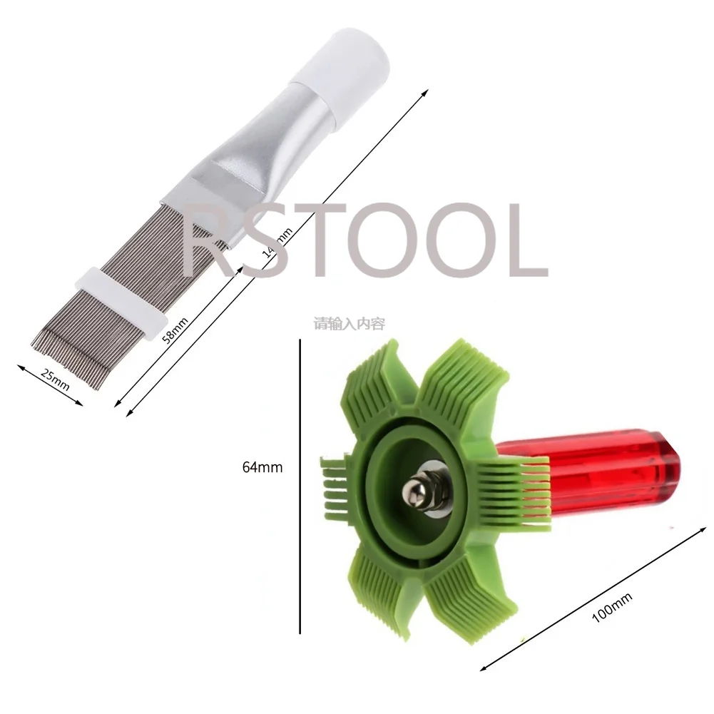 1SET-Universal-Car-Radiator-Condenser-Fin-Comb-Air-Conditioner-Coil ...