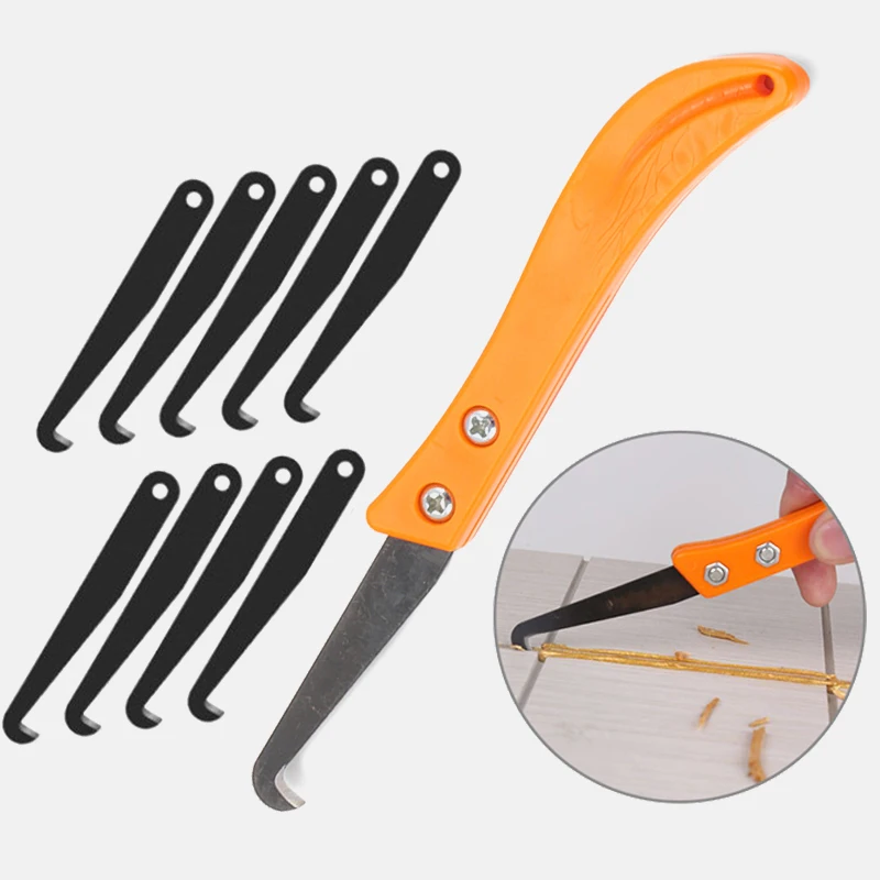 New Professional Gap Hook Knife Tile Repair Tool Old Mortar Cleaning ...