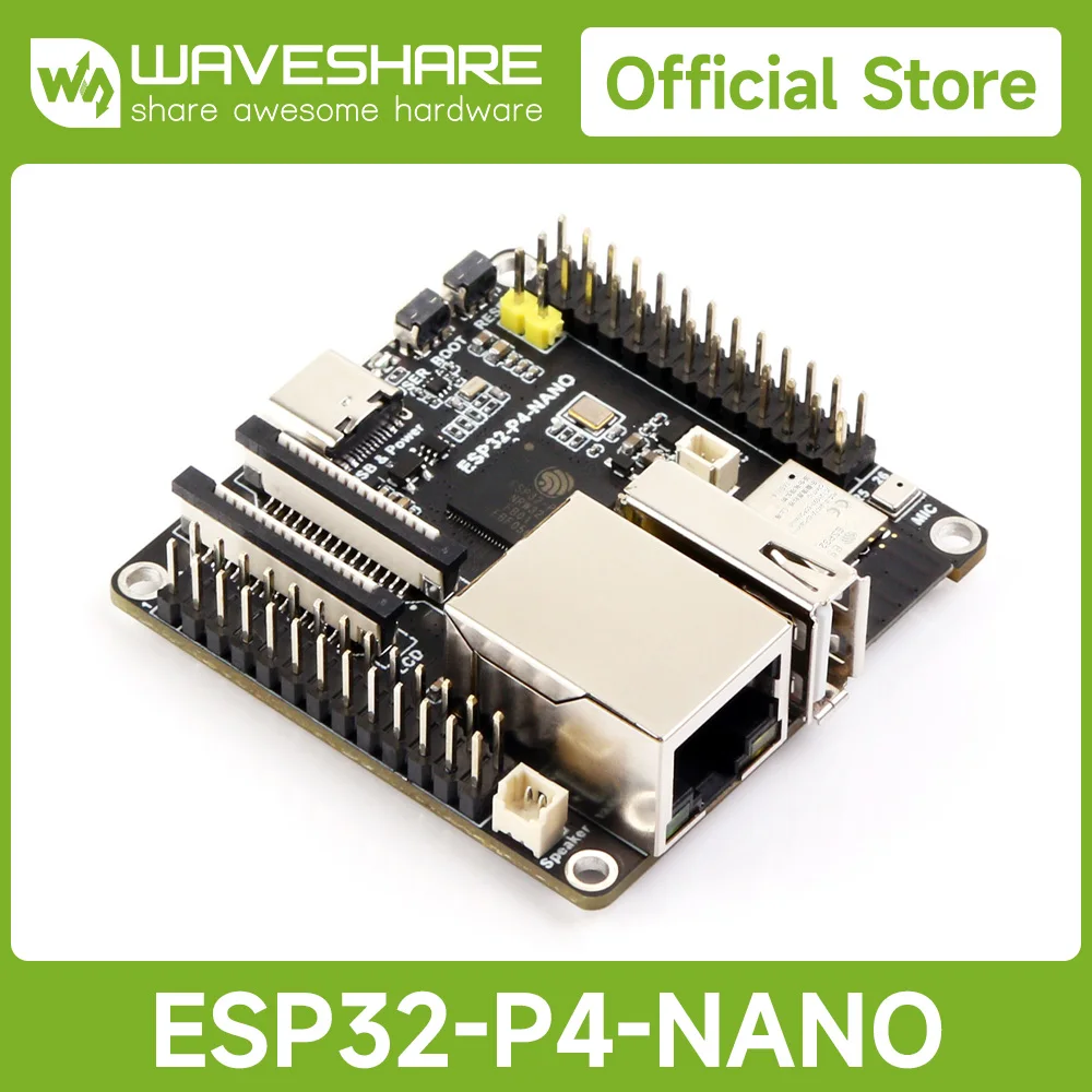 Waveshare Esp32 P4 Nano High Performance Development Board Based On Esp32 P4 Chip With Risc V