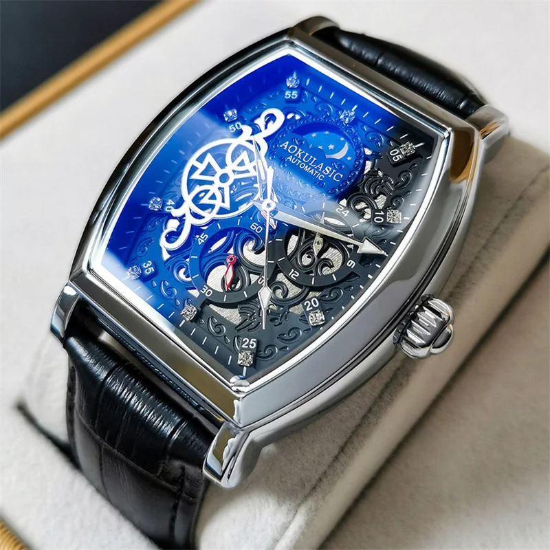 AOKULASIC-Men-Wristwatch-Automatic-Mechanical-Military-Sport-Classic ...