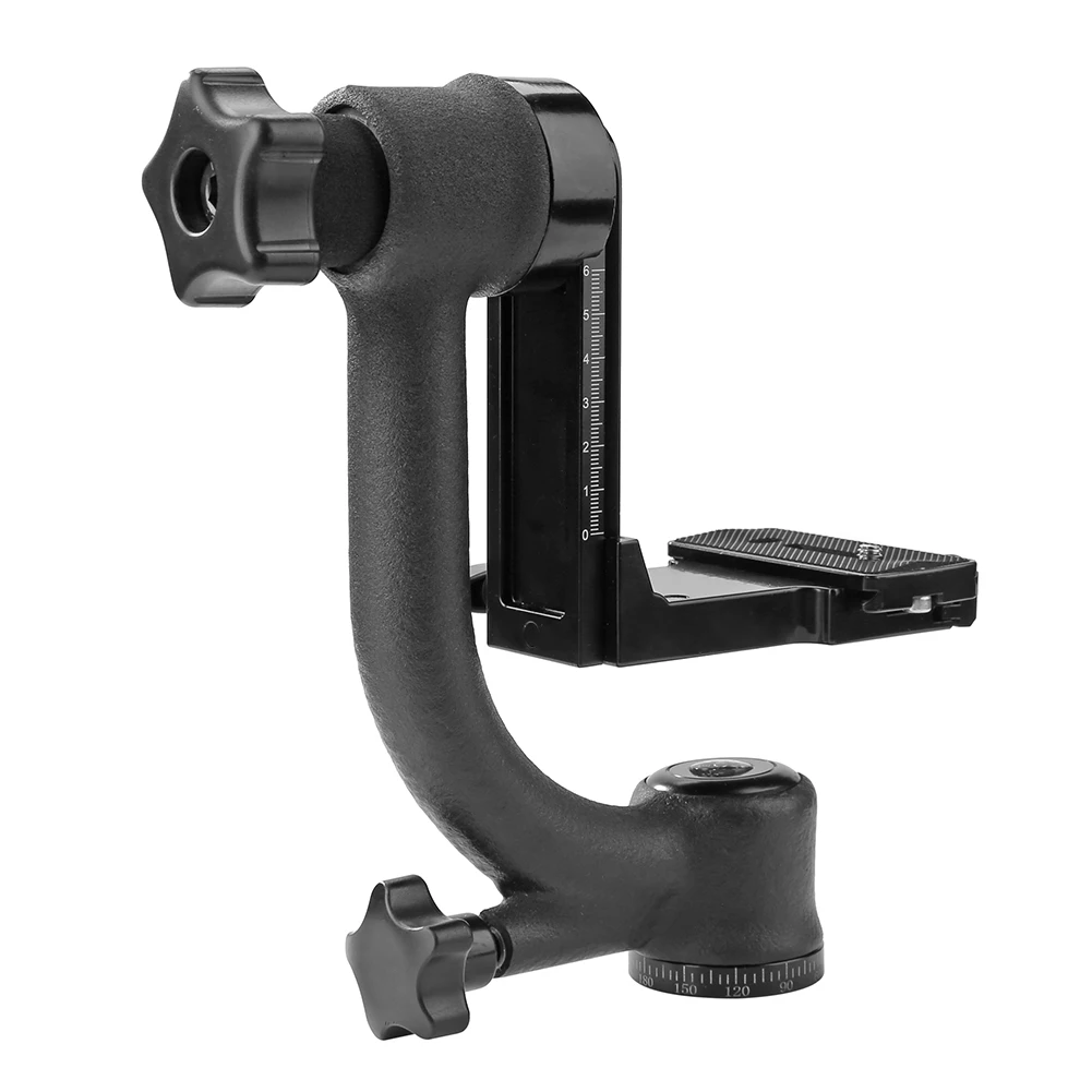 Gimbal-Tripod-Head-Telephoto-Lens-Bird-Watching-Aluminum-Alloy-Monopod ...