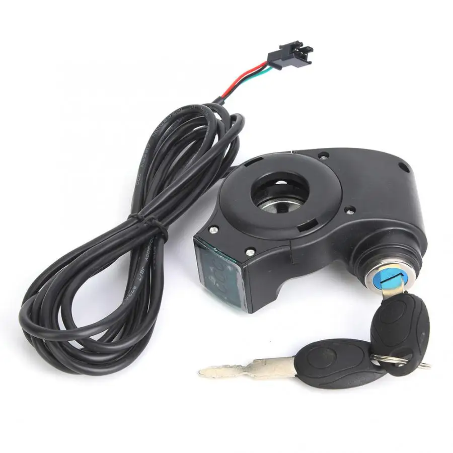 Electric Bicycle Thumb Throttle Voltmeter Digital Voltage Display ...