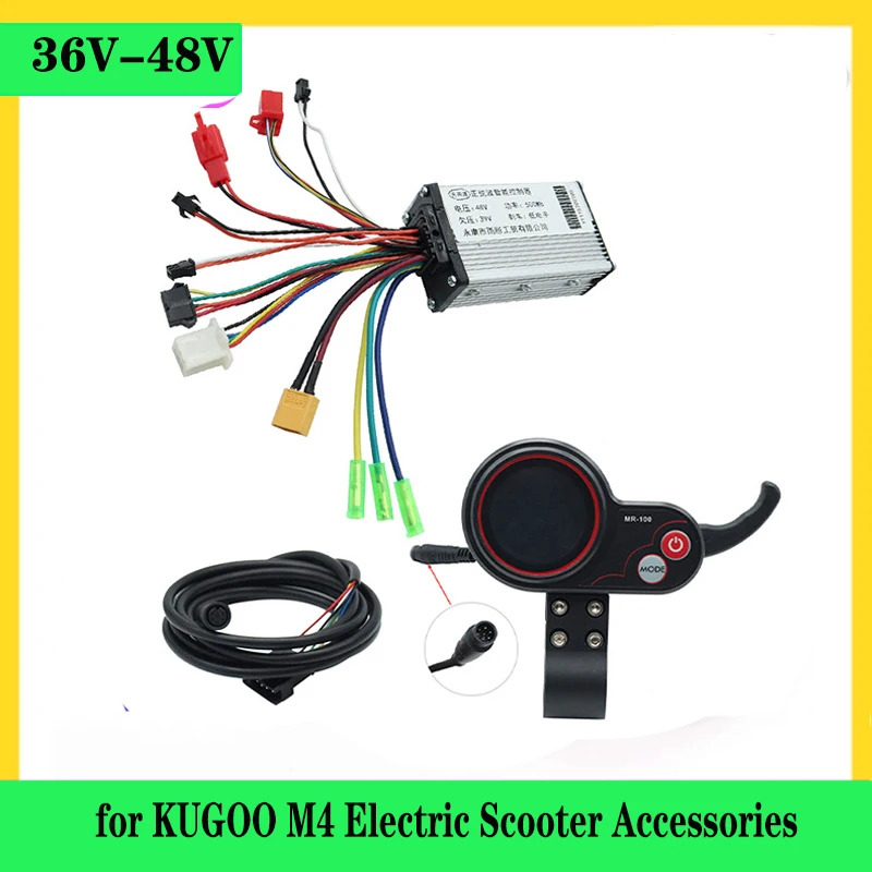 Smart-Brushless-36V-48V-500W-Controller-MR-100-LCD-Dashboard-Kit-For ...