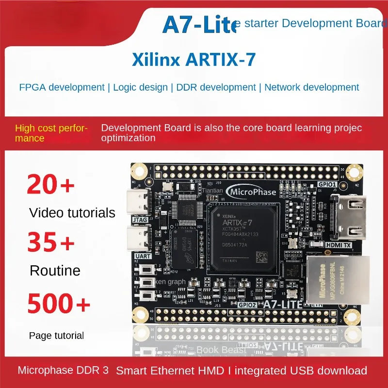 Placa-central-de-placa-de-desarrollo-microf-sico-FPGA-Xilinx-Artix-7 ...