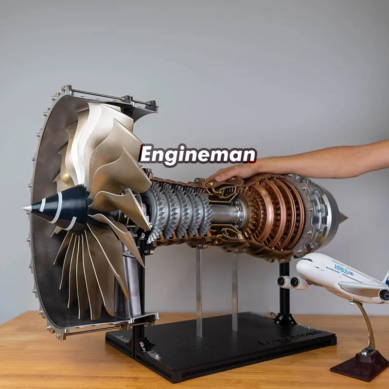 Custom-Limited-Edition-Turbofan-Engine-Model-Aviation-Turbofan-Engine ...
