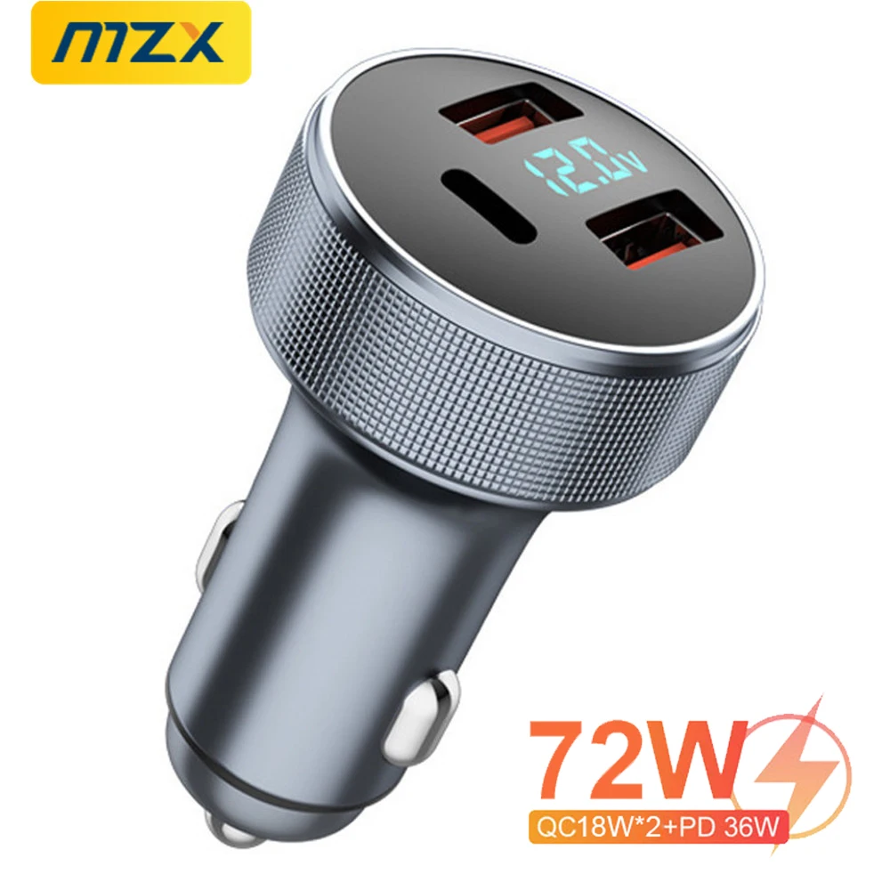 72W-78W-126W-Car-Charger-Fast-Charge-Cell-Phone-USB-Type-C-Mobile-QC ...