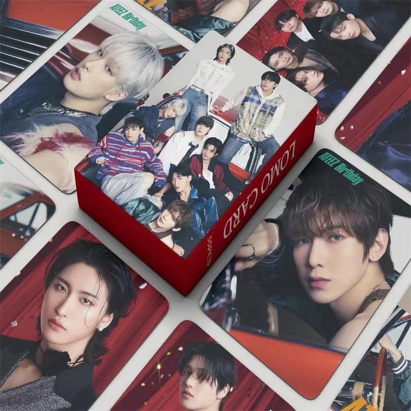 55Pcs-Set-ATEEZ-Idol-Boy-New-Album-BIRTHDAY-HD-Printd-Photocards ...