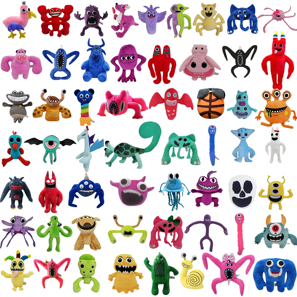96types-Garten-Of-Banban-Plush-Toys-Green-Jumbo-Josh-Monster-Soft ...