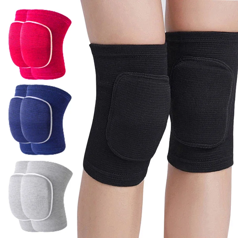 2-Pcs-Sports-Knee-Pads-Compression-Dancing-Knee-Protector-Support ...
