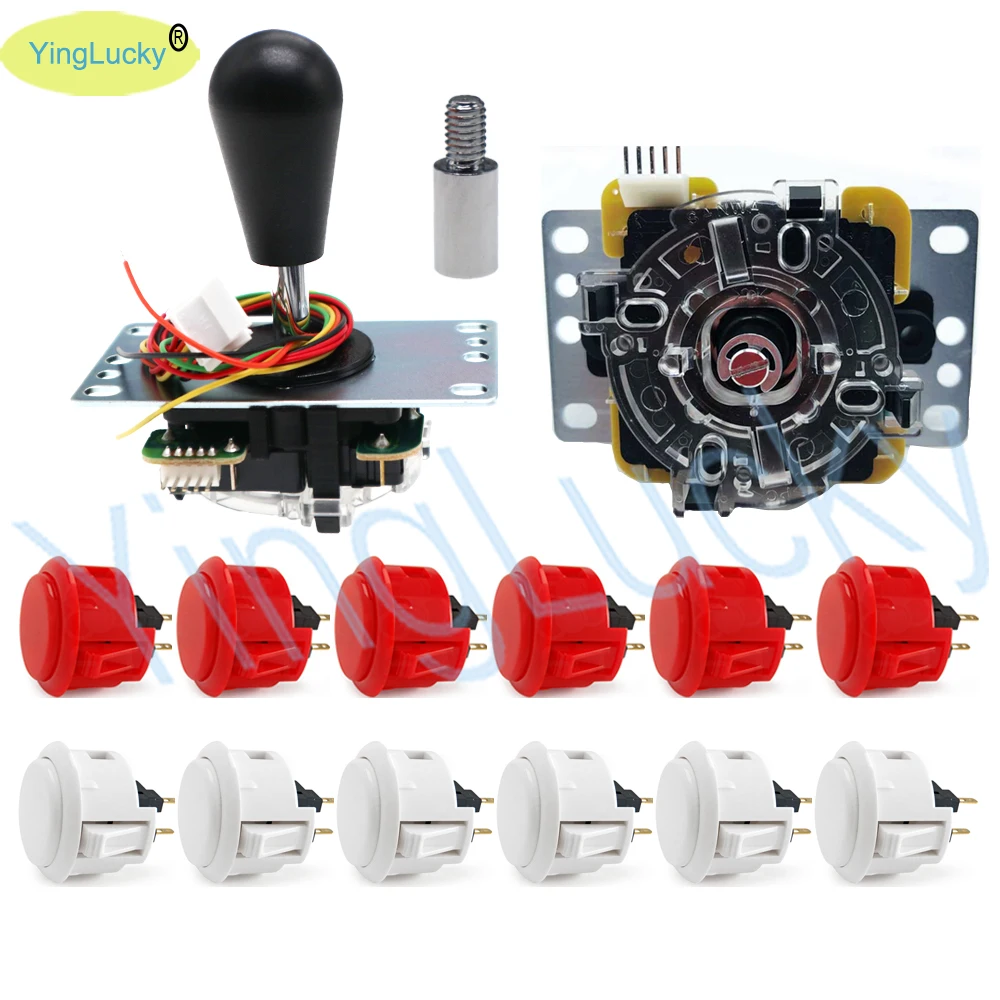 Original-SANWA-Arcade-DIY-KIT-with-Sanwa-OBSF-30mm-buttons-Sanwa-JLF-TP ...