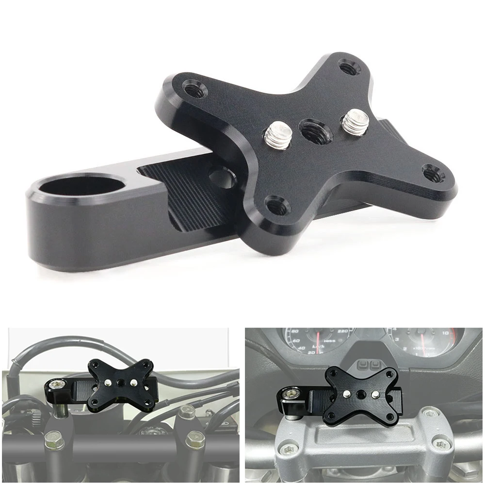 Motorcycle-GPS-Handlebar-Clamp-Navigation-Mount-Bracket-For-KTM-125-200 ...