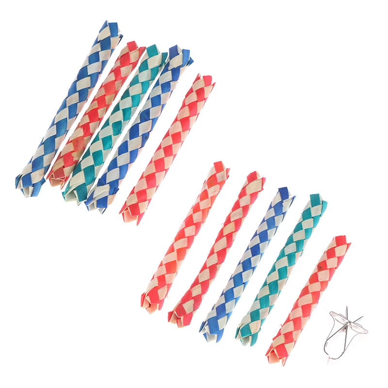 5pcs-15cm-Finger-Traps-Bamboo-Tube-Finger-Traps-Kids-Prank-Toys-Party ...