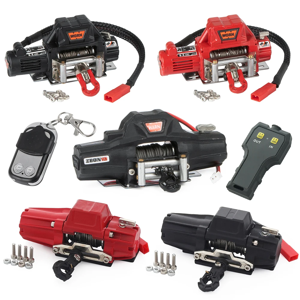 1-10-1-8-RC-Crawler-Scale-Metal-Winch-and-Wireless-Remote-Kit-for-TRX4 ...