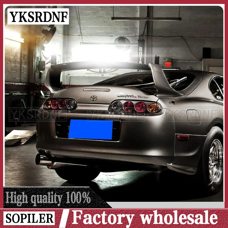 Carbon Fiber Blade Spoiler for Toyota Supra MK4 Drag: Real Performance ...