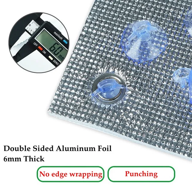 Window Sun Shade Film Home Sunshade Protector Pad Aluminum Foil Anti-UV ...