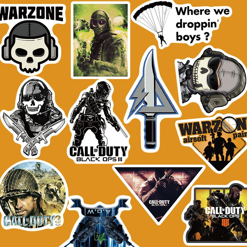 50-30-10PCS-Call-of-Duty-Popular-Game-Peripherals-Graffiti-Tablet ...