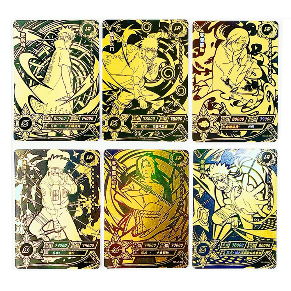 KAYOU-Genuine-Naruto-LR-Card-Bronzing-Madara-Sasuke-Naruto-Itachi ...