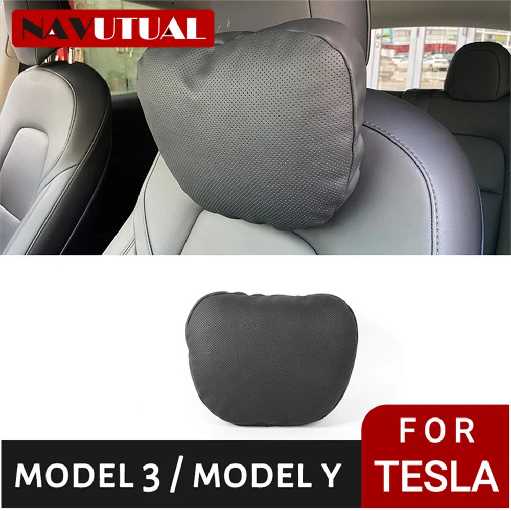 For-Tesla-Model-3-Y-2021-2024-Neck-Pillow-Headrest-Model-Y-Neck-Pillow ...