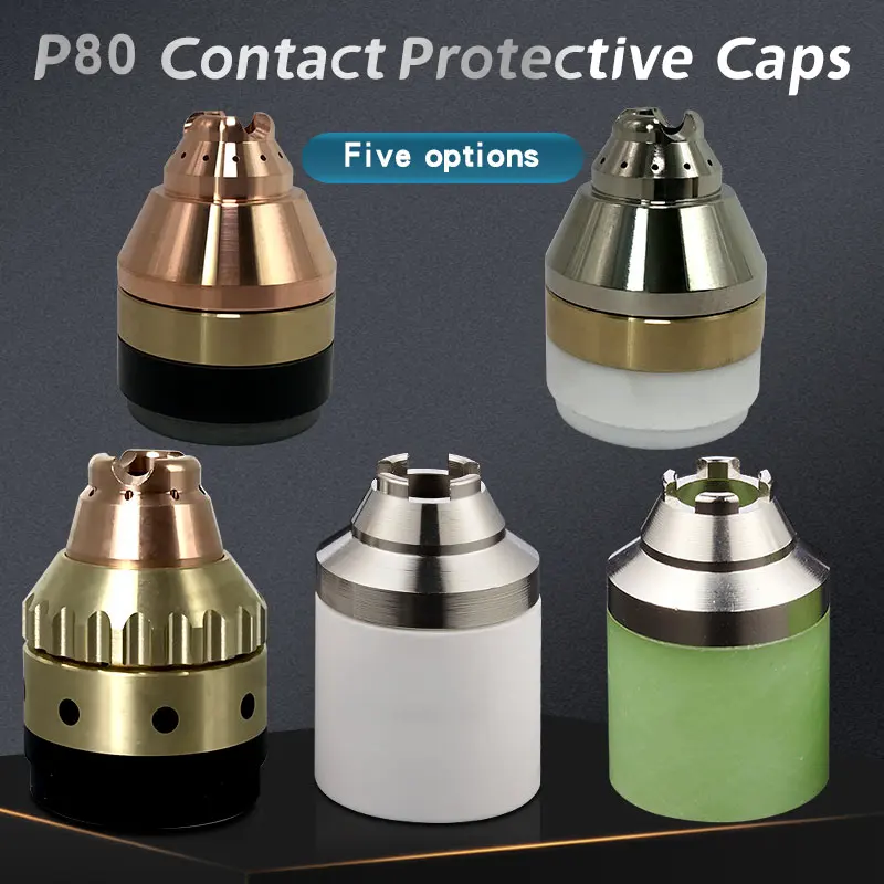 P80-P-80-Contact-Protective-Cap-Shield-Cap-CNC-Plasma-Cutting-Torch ...