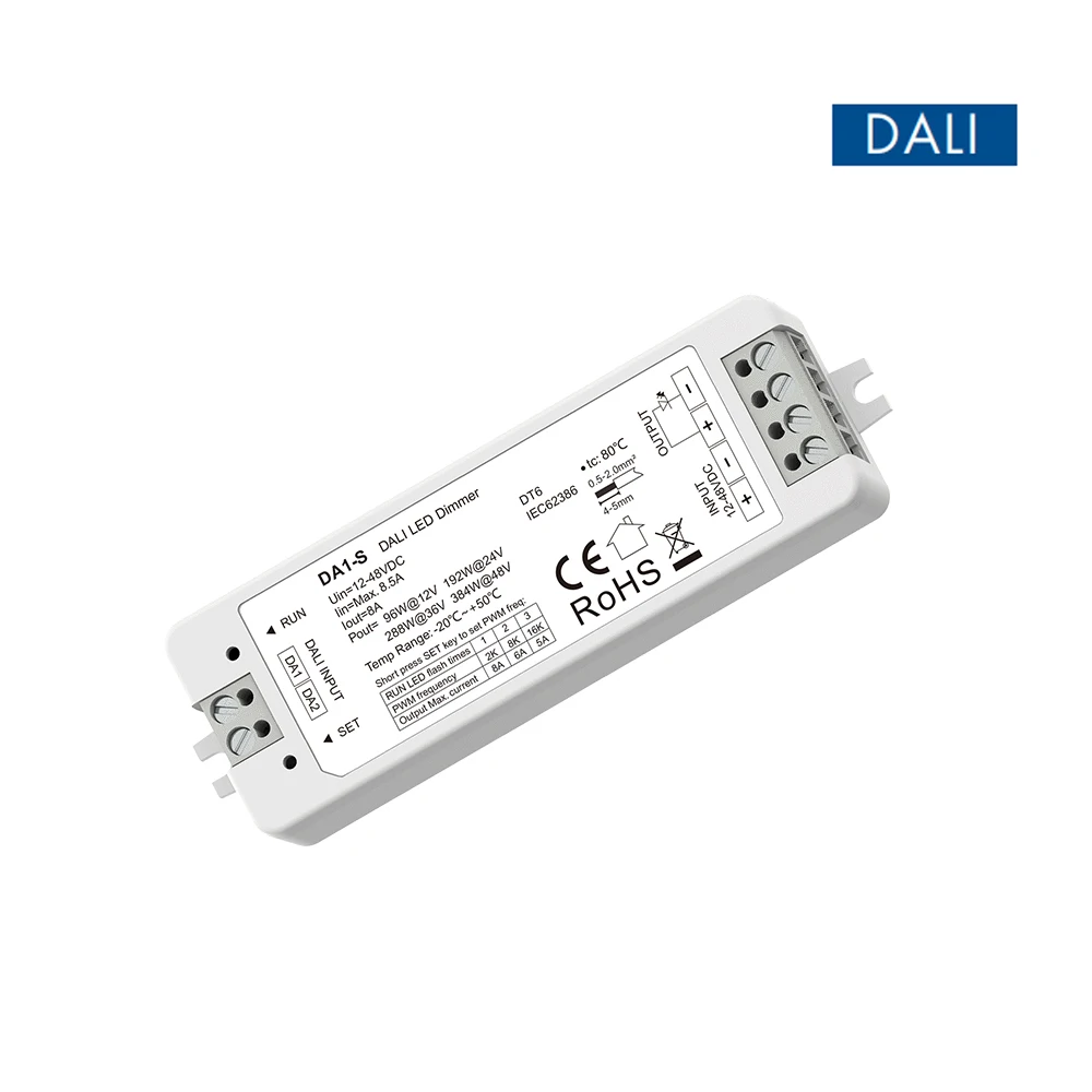 LED-DALI-Dimmer-With-Push-Switch-Dimming-PWM-digital-dimmer-for-Single ...
