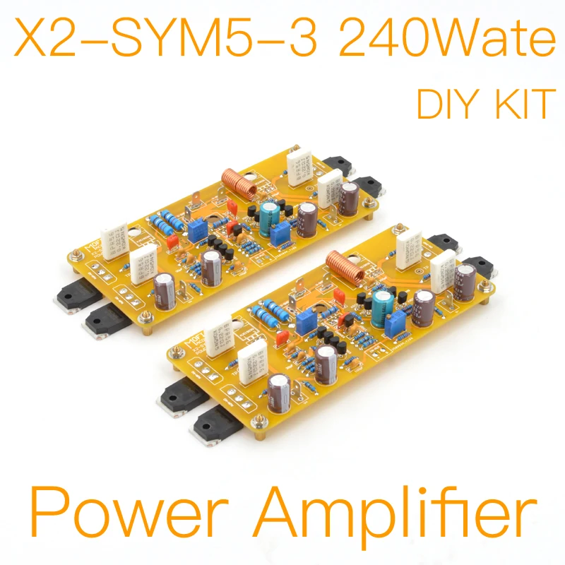 MOFI- X2-SYM5-3 240Wate 4Ω Power Amplifier DIY KIT & Finished Board ...