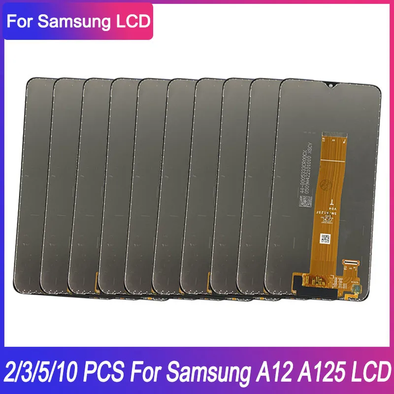 2-3-5-10PCS-For-Samsung-A12-A125F-A125M-A125U-A125F-DS-LCD-Display ...