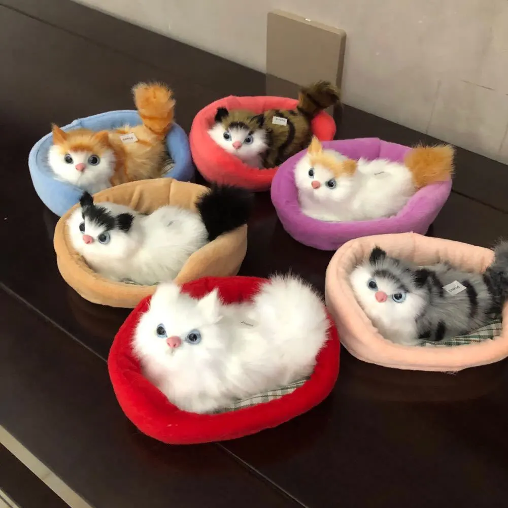 Simulation-Mini-Cat-Cute-Plush-Cats-with-Sound-Children-Birthday-Gifts ...