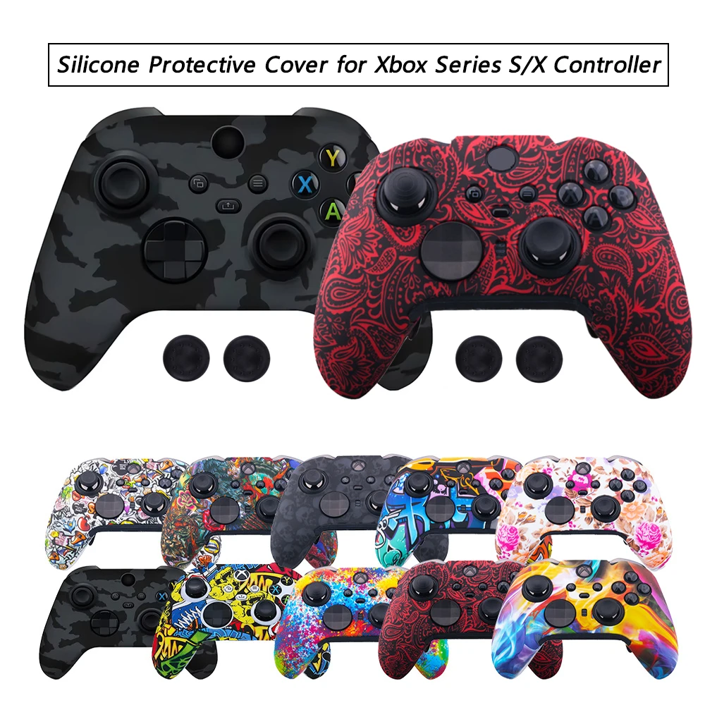 Capa protetora de silicone impermeável para Xbox, controlador de ...