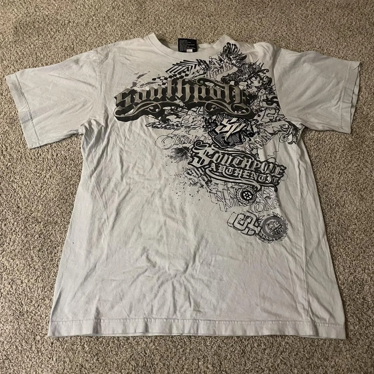 Y2k rua sudpole liberdade camiseta masculina padrão gótico impresso hip ...